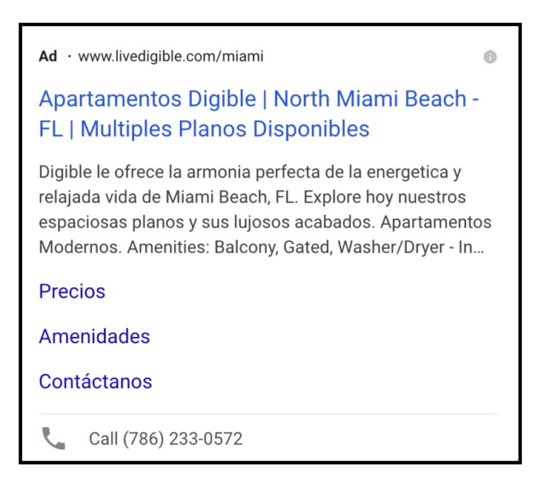 Spanish Campaigns for Apartment Marketing
